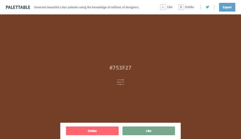 Palettable 超乎直覺性的配色工具，找你最愛的色 - 李介介的介入影像